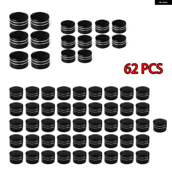 62個 トッパー ボルトカバーキット オートバイエンジンロッカースクリューキャップ タペットダービーボルトカバー ハーレー 2017-2023 ツーリング カスタム パーツ アクセサリーPROTECTIVE PARTS:OTHERHIGH-...