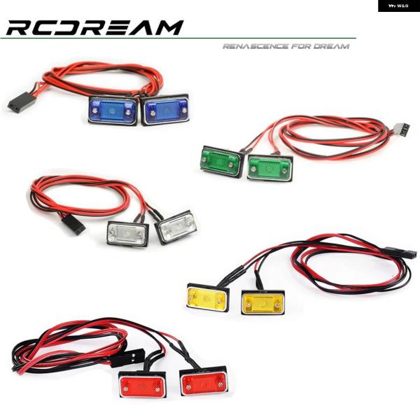 RCDREAM ウィンカー/サイドインジケーターライト 1 10 RCリモートコントロールカー TRX-4 SCX10 アップグレードカスタムパーツ カスタム パーツ アクセサリーHIGH-CONCERNED CHEMICAL:NONEIS...