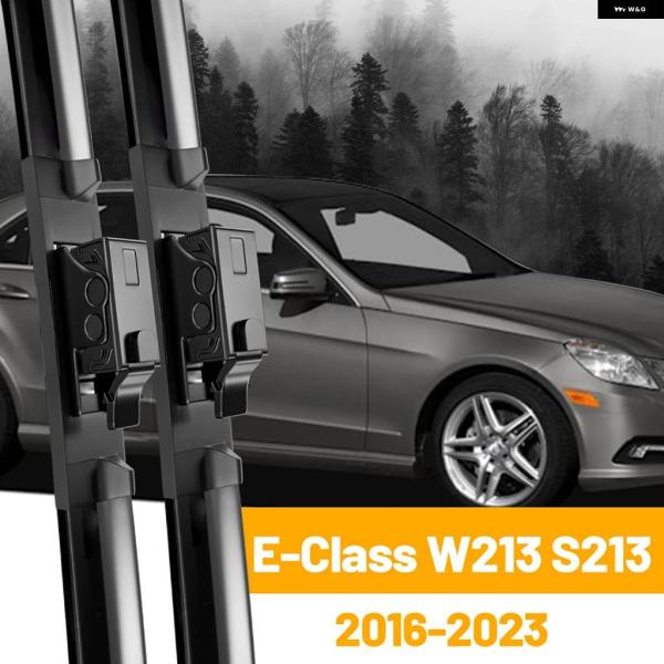 メルセデスベンツ E クラス W213 S213 フロントワイパーブレード 2016-2023 2017 2019 2020 フロントガラス ウィンドウ 24 インチ 22 インチ カスタム パーツ アクセサリーHIGH-CONCERNED...