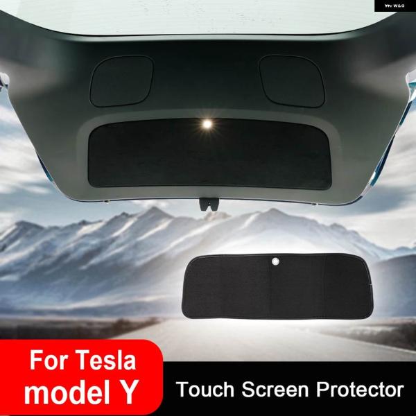 テスラ モデル Y 2021-2023 トランクドア テールゲートマット リアテールゲート マイクロファイバーレザーパッド 車内 カスタム パーツ アクセサリーHIGH-CONCERNED CHEMICAL:NONEORIGIN:MAINL...