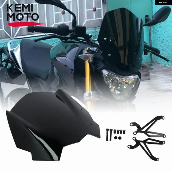 BMW G310R ウィンドシールド オートバイ ウィンドスクリーン ウィンドディフェンス 2017-2024 310R マウントブラケット デフレクター カスタム パーツ アクセサリーHIGH-CONCERNED CHEMICAL:NON...