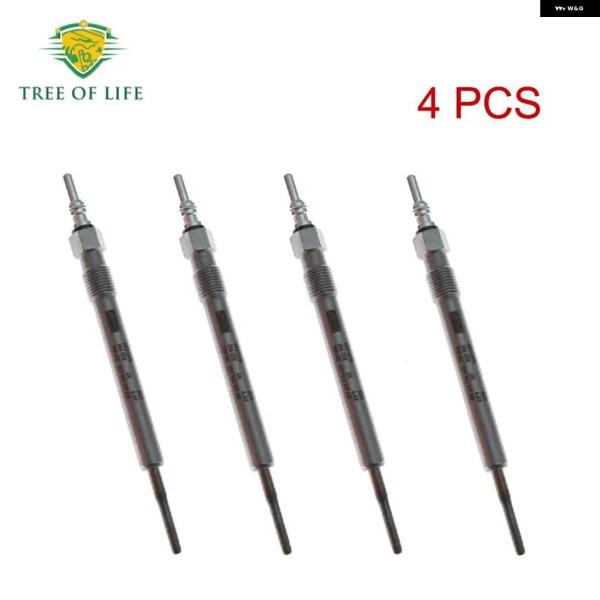4 個 03L963319D グロープラグ 4.4V アウディ A4 A3 A5 A6 A7 A8 Q2 Q3 Q5 Q7 TT 059963319AB 03L963319 04L963319B 059963319S 059963319C ...
