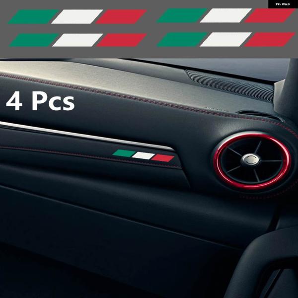 クリエイティブ シンプル ステッカー センターコンソール Bピラー ドアハンドル デカール アルファロメオ フィアット ダッジ クライスラー レオナルト カスタム パーツ アクセサリーCATEGORY:STICKERSTYPE OF STI...