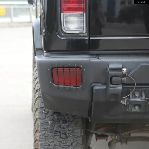 2003-2007 H H2 カーモデル用リア バンパー フォグランプ 装飾 カバー ステッカー パーツ 2個 カスタム パーツ アクセサリーHigh-concerned chemical:NoneItem Weight:468gItem ...