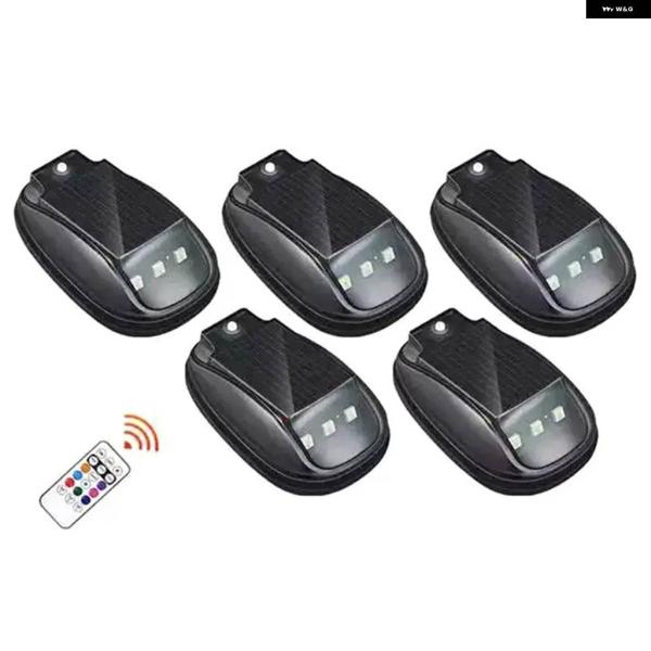 ソーラー式 LED カールーフライト 年モデル RGBストロボ 8色オプション 防水 設計 リモコン 機能 カスタム パーツ アクセサリーHigh-concerned chemical:NoneItem Weight:0.3 Lightwe...