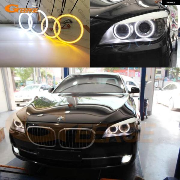 BMW 7シリーズ F01 F02 F03 F04用 A/W スイッチバック デイライト ウィンカー SMD LED エンジェルアイ キット ハロリング カスタム パーツ アクセサリーHigh-concerned chemical:None...