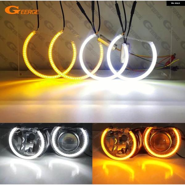 BMW 3 5 7シリーズ E36 E38 E39 E46用 A/W スイッチバック デイライト ウィンカー SMD LED エンジェルアイ キット ハロリング カスタム パーツ アクセサリーHigh-concerned chemical:...