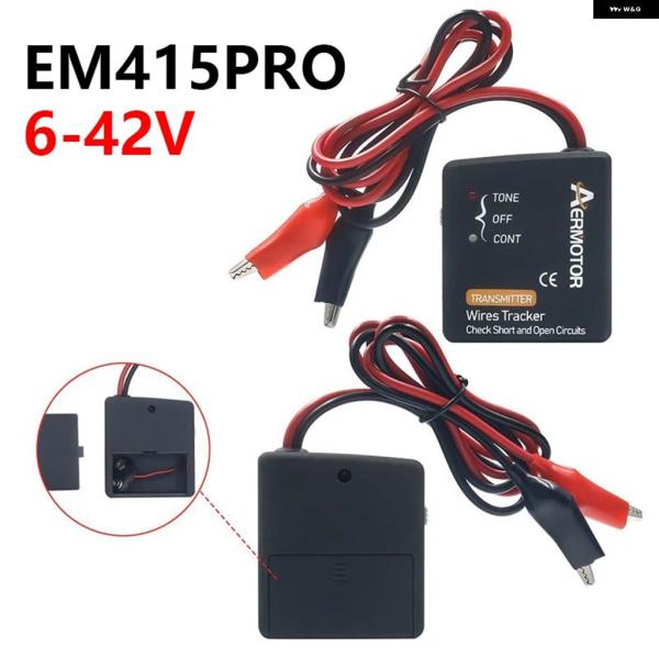 ショート ケーブル トラッカーオープンワイヤーファインダー EM415 プロスキャナー 6-42V DC 車載ショート回路ワイヤーリペアツール カスタム パーツ アクセサリーHigh-concerned chemical:NoneIs Ba...