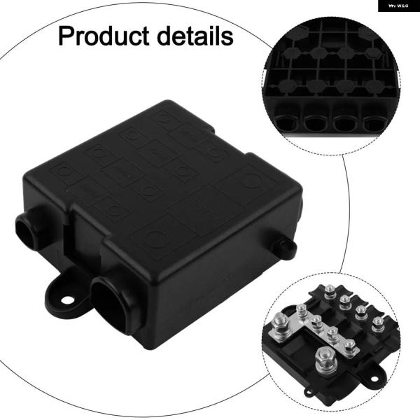 車両電気 システム 配電ヒューズ ボックス トレーラー 用ヒューズ ボックス トレーラー 用 デュアル電圧対応 設計 カスタム パーツ アクセサリーHigh-concerned chemical:NoneOrigin:Mainland Ch...