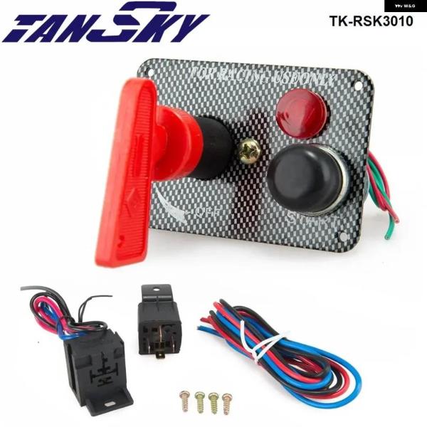 レーシングスイッチキット カーエレクトロニクス / スイッチ パネル - フリップアップスタート / イグニッション / アクセサリー TK-RSK3010 カスタム パーツ アクセサリーHigh-concerned chemical:No...