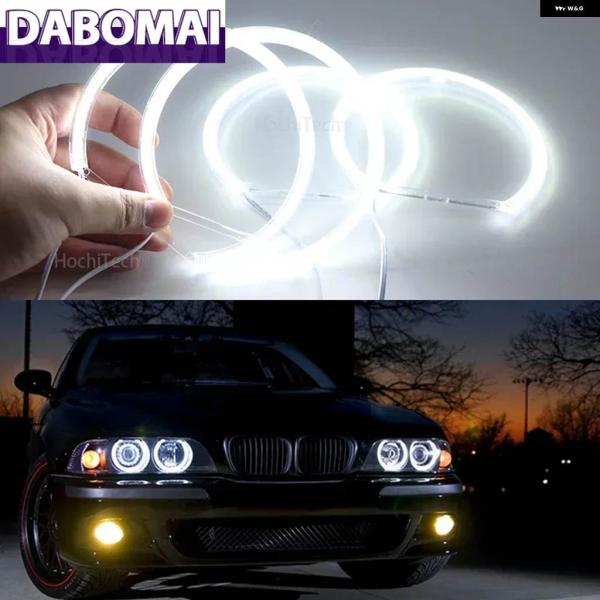 BMW 5シリーズ E39用 DRL 品 2001 2002 2003年式 スーパーホワイトカラー 3528 SMD LED エンジェルアイ キット デイタイム ランニングライト カスタム パーツ アクセサリーHigh-concerned ...