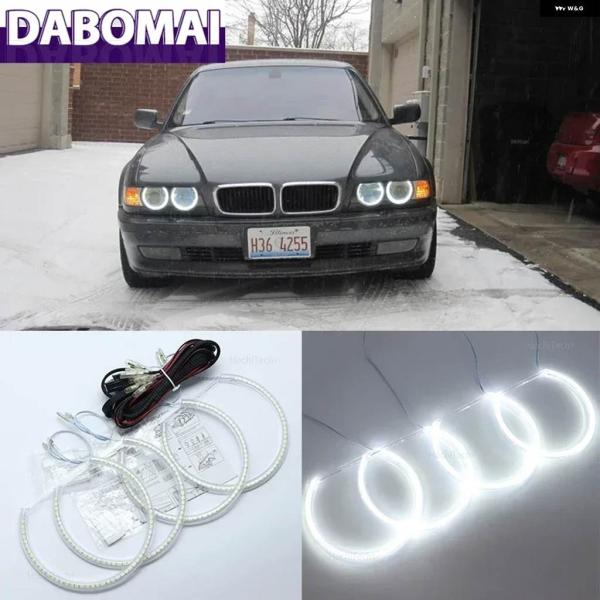 DRL 4X131 SMD エンジェルアイ BMW 7シリーズ E38 1994 - 2001 SMD LED エンジェルアイ キット 優ライト性能 カスタム パーツ アクセサリーHigh-concerned chemical:NoneSo...