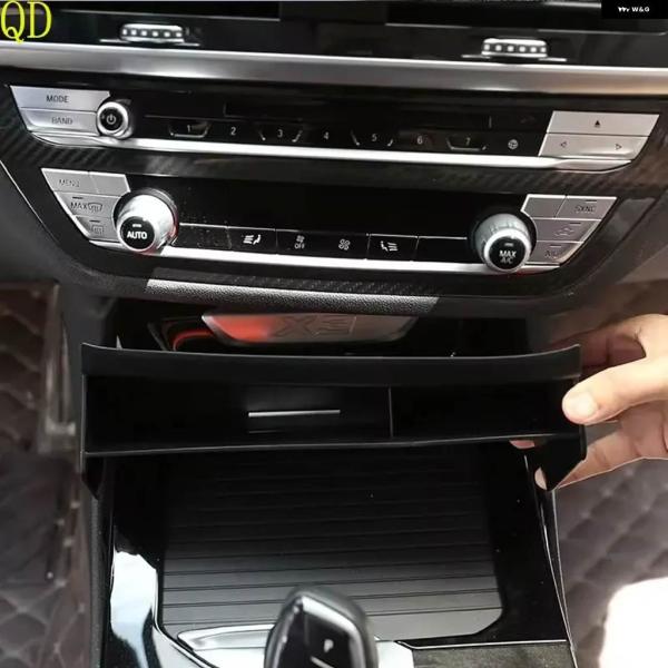 ABS製カーセントラル コントロール 収納 ボックス トリム フォンカード ホルダー カバー BMW X3 X4 G01 G02 2018-2022 カスタム パーツ アクセサリーHigh-concerned chemical:NoneIt...