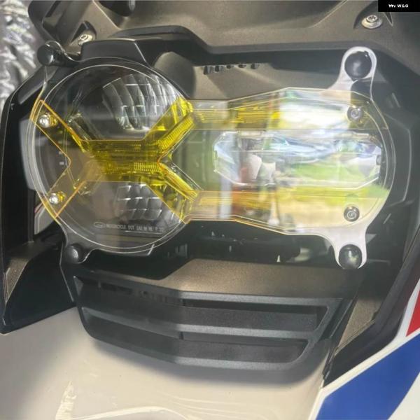 BMW R1250GS R1250GS ADV R1250GS ADV GSA1250 GS1250 2021 - 23 バイク ヘッドライト ガード プロテクター カバー カスタム パーツ アクセサリーProtective parts:O...