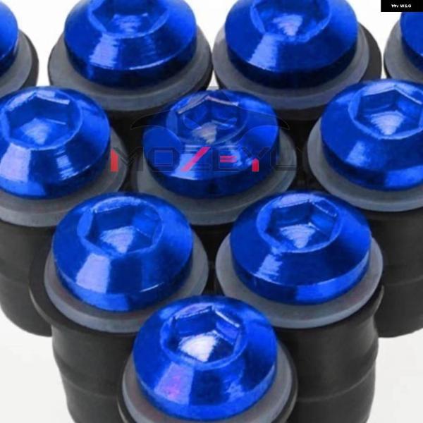 5MM 10個 フェアリング ボルトキット ヤマハ 150 155 NMAX155 NMAX125 2015 2016- 2025 ウインドスクリーン ネジ ゴムナット カスタム パーツ アクセサリーProtective parts:Oth...