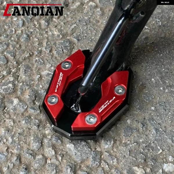 VSTROM 250 SX 250SX 2023-2025 オートバイ SX 250 SX250 キック スタンド サイド スタンド プレート パッド カスタム パーツ アクセサリーProtective parts:OtherHigh-co...