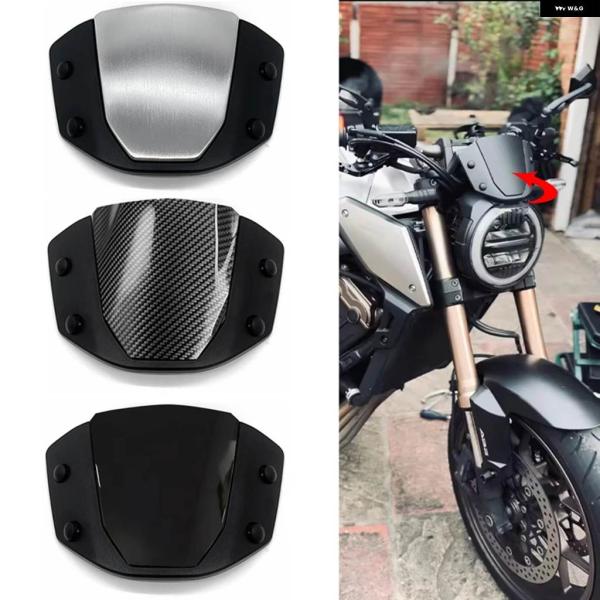 ホンダ CB650R 2024 2025 オートバイ ウインドシールド ウインドスクリーン メーターバイザー フロントスクリーン ウインド ディフレクター カスタム品 カスタム パーツ アクセサリーProtective parts:Fram...