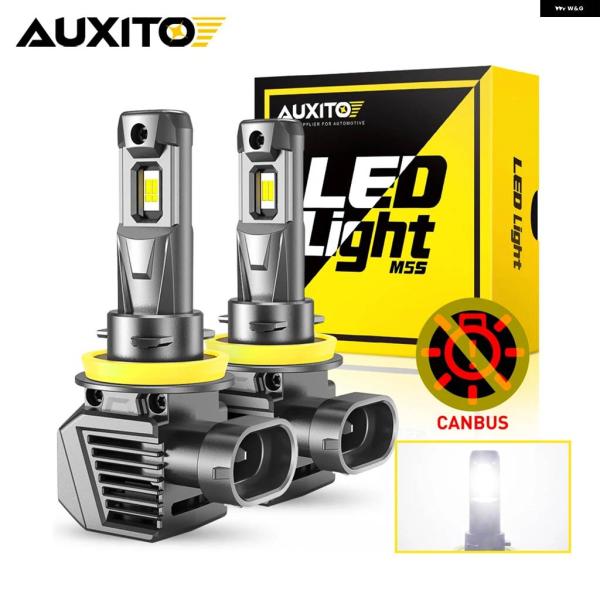 2個 ターボH11 H8 H9 LED ヘッドライト CANBUS トヨタ フォード BMW VW ベンツ ヘッドランプ キット 高出力12V 22000LMホワイト カスタム パーツ アクセサリーHigh-concerned chemic...