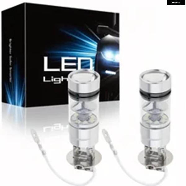 H3 100W 高出力LED 6000K ホワイト フォグランプ ドライビングライト DRL バルブ DC 12V-24V カスタム パーツ アクセサリーHigh-concerned chemical:NoneVoltage:12 VOri...