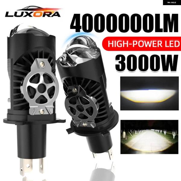 高出力 H4/9003/HB2 LED ヘッドライト バルブ プロジェクターレンズ CANBUS 3000W 4000000LM 6500K スーパー H4 LED 車/ バイク カスタム パーツ アクセサリーHigh-concerned ...