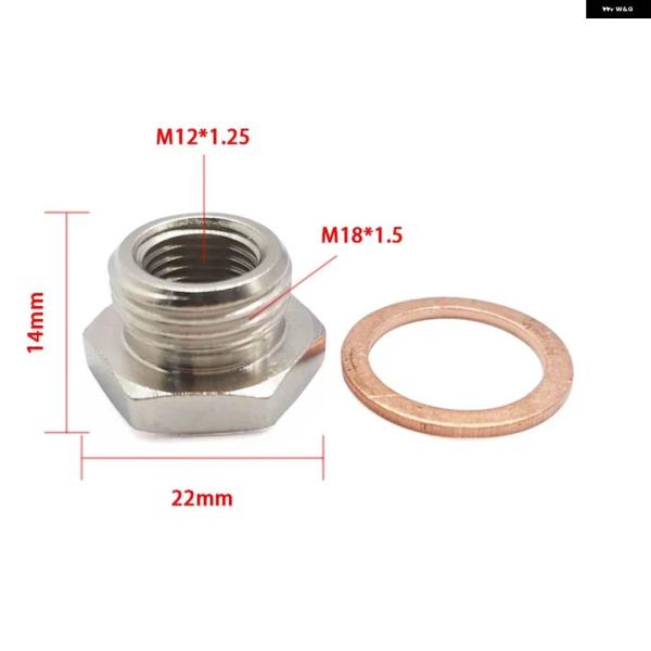 M18X1.5 M11.25 へレデューサー アダプター 燃料 フィルター マフラー カスタム パーツ アクセサリーHigh-concerned chemical:NoneCountry/Region of Manufacture:Chin...