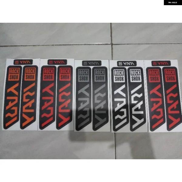 1個 2021 YARI フォーク ステッカー デカール ROCKSHOX MTB 自転車 カスタム パーツ アクセサリーHigh-concerned chemical:NoneCategory:PVCType Of Sticker:Car...