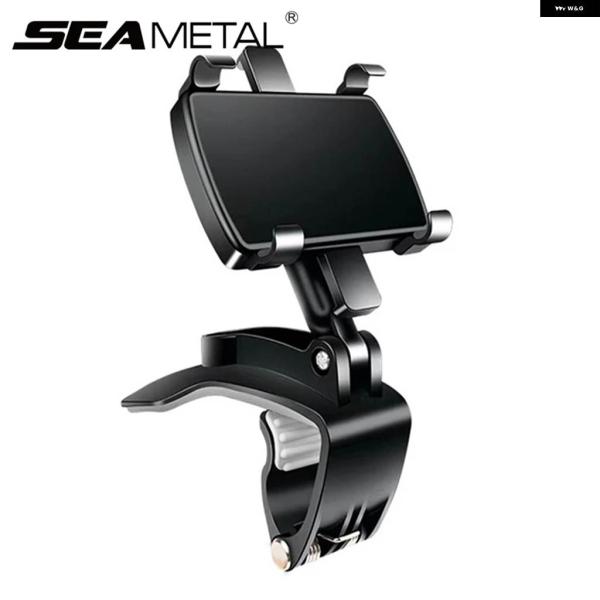 360度車載スマホ ホルダー スマートフォン スタンド カーラック ダッシュボード サポート グリップ 固定 ブラケット カスタム パーツ アクセサリーCharger:NoHigh-concerned chemical:NoneColor ...