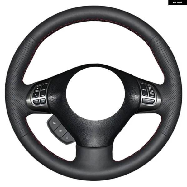 DIY レザー 2008-2012 インプレッサ 2008-2011 レガシィ 2008-2010 エクシーガ 2 ステアリングホイール カバー スバル フォレスター カスタム パーツ アクセサリーHigh-concerned chemic...
