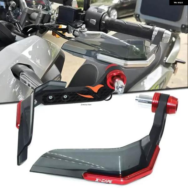 MOTO MORINI XCAPE X-CAPE 650 CORSARO グランパッソ 1200 オートバイ ハンドガード シールド ハンドガード プロテクター フロントシールド カスタム パーツ アクセサリーProtective part...