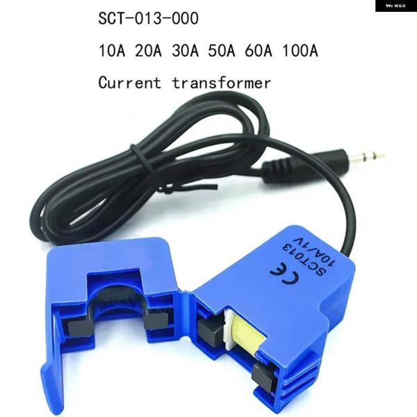 SCT-013-000 10A 20A 30A 50A 60A 100A 非侵襲型分割コア電流トランス AC電流センサー カスタム パーツ アクセサリーHigh-concerned chemical:Noneis_customized:Ye...