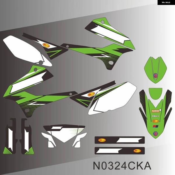 カワサキ KLX250 KLX 250 2008 - 20 デカール ステッカー N0324CKA カスタム パーツ アクセサリーHigh-concerned chemical:Noneis_customized:YesMaterial:P...