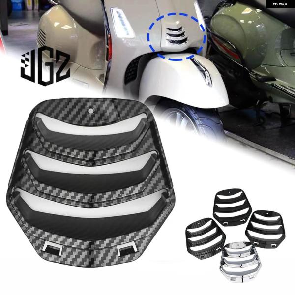 オートバイ ホーンカバー インレイタイ グリル カバー ABSポリ フェアリング VESPA GTS / SUPER 125 300 2023 カスタム パーツ アクセサリーProtective parts:otherHigh-concer...