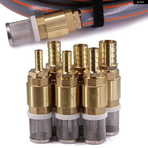 6-25MM 1/2インチ パゴダチェック バルブ ホース アダプター フィルター 逆流防止ワンウェイ バルブ ポンプ プレ フィルター 水 制御 カスタム パーツ アクセサリーHigh-concerned chemical:NoneMod...