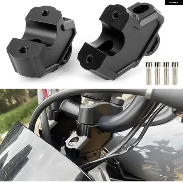 オートバイ ハンドルバー ライザー バック移動 ハーレー ナイトスター 975 RH975 RH 975 2022-2024 ハンドルバー 高さアップ アダプター クランプ カスタム パーツ アクセサリーHigh-concerned che...