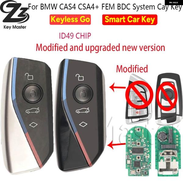 カスタム CAS4+ FEM ID49PC F7945PC F7953 チップ 315/433/434/868MHZ 過酸化物式カーリモートキー BMW 1 3 5 6 7 シリーズ F シャーシ カスタム パーツ アクセサリーHigh-c...