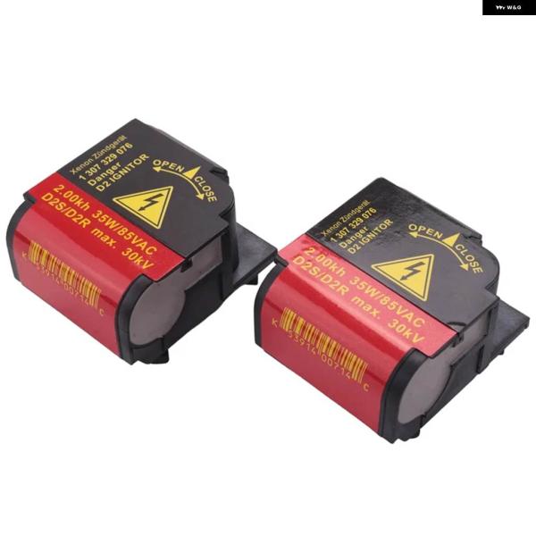 2個 キセノン HID ヘッドライト バルブ イグナイターソケット ホルダー - BMW - アウディ MERCEDES-BENZ D GOLF TOURAN JETTA 1307329076 カスタム パーツ アクセサリーHigh-con...