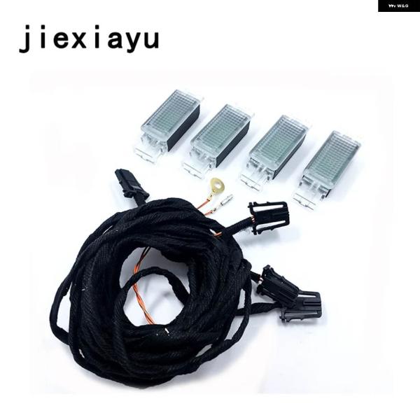 1 セット OEM LED フットウェルライト ゴルフ 6 ゴルフ 7 ジェッタ MK5 MK6 ティグアン パサート B7 B8 5GG 947 409 5GG947409 5G0 947 409 カスタム パーツ アクセサリーHigh-...