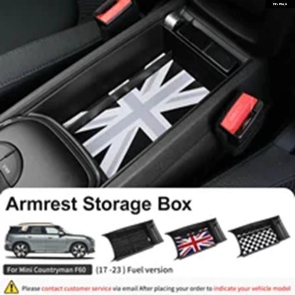 MINI COUNTRYMAN F60 2017-2023 燃料センター アームレスト ボックス 収納 ボックス ABS セントラル コントロール 収納 ボックス カー カスタム パーツ アクセサリーHigh-concerned chemi...