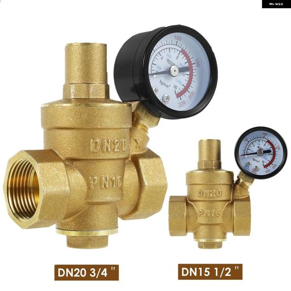 水圧減圧弁 3/4インチ DN20 水圧調整弁 1/2インチ DN15 圧力減圧弁圧力調整機能 カスタム パーツ アクセサリーHigh-concerned chemical:NoneStructure:Pressure ReducingMa...