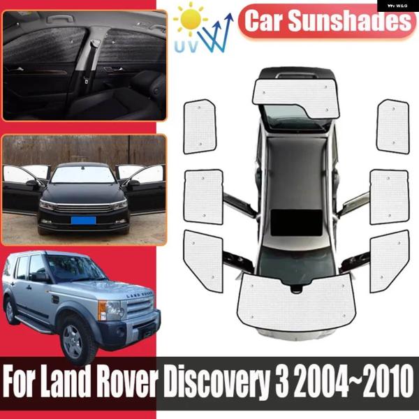 ランドローバー ディスカバリー 3 LR3 2004-2010 車用 フルカバー サンウィンドウ フロントガラス サンカバー プライバシーブロック カスタム パーツ アクセサリーProduct application scenarios:o...