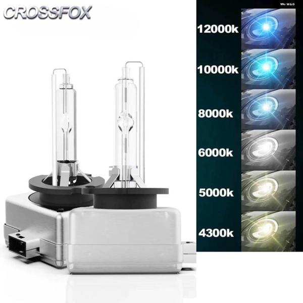 1 ペア 12V 35W D1S HI/LO BI HID キセノン カーライト ヘッドライト バルブ 4300K 5000K 6000K 8000K 10000K 12000K HID スーパー ヘッドランプ カスタム パーツ アクセサリ...