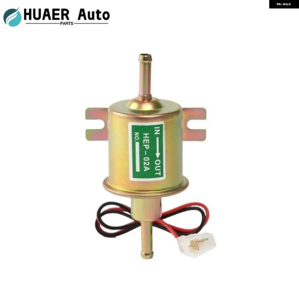 HEP-02A HEP02A 12V 加圧燃料 ポンプ アウター電動燃料 ポンプ 低圧 キャブレター オートバイ ATV ボルト固定ワイヤー ディーゼル カスタム パーツ アクセサリーHigh-concerned chemical:None...