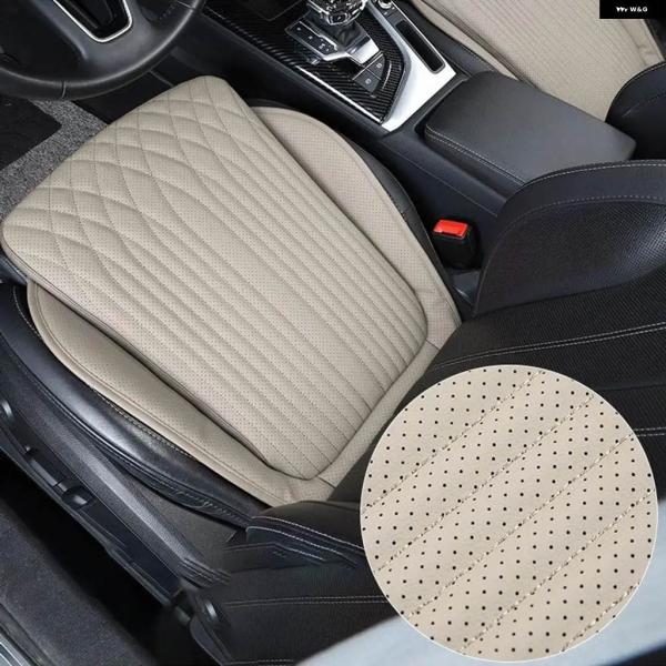 54CM カーシート クッション - 通気性レザー滑り止め グリップ 高反発スポンジ サポート パッド 商用車用 カスタム パーツ アクセサリーFilling:Memory FoamTarget Pet:otherThickness:STA...