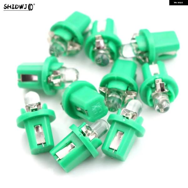 10個 DC 12V T5 B8.5D B8.5 SMD LED 車用ライト モバイル用発光ダイオード 計器 ダッシュボード ライト 電球 カスタム パーツ アクセサリーHigh-concerned chemical:NoneFor Veh...