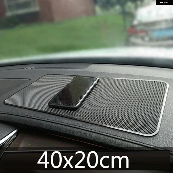 大型車用滑り止めマット ダッシュボード パッド 耐熱滑り止めマット ダッシュボード 粘着 パッド カスタム パーツ アクセサリーHigh-concerned chemical:NoneOrigin:Mainland ChinaMateria...