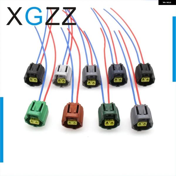 2ピン冷却水温度センサープラグワイヤー ハーネス 1JZ-GTE 2JZ-GTE MIATA IACコネクター トヨタ 178390-1 178390-2 178390-3 カスタム パーツ アクセサリーHigh-concerned che...