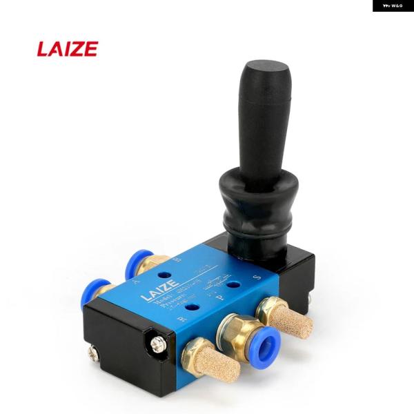 LAIZE 3/2 5/2 方向 エア圧 手動 レバー 式 バルブ 手動 制御 2ポジション 3ポート プッシュ プル 3H210-08 4H210-08 カスタム パーツ アクセサリーHigh-concerned chemical:Non...