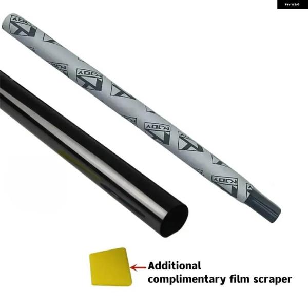 3MX50CM VLT ブラック ウィンドウフィルム 着色フィルム 窓ガラス用 ソーラーUV プロテクター ステッカー フィルム パールコットンスティック ボックスパック カスタム パーツ アクセサリーHigh-concerned chem...