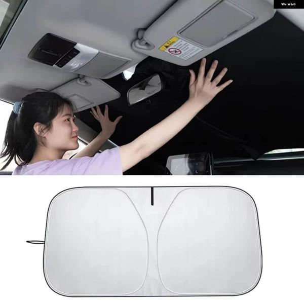 フロントウィンドウサンシェード カバー サンシェード フロントガラス バイザー フロントガラス UVカット スタイリング カスタム パーツ アクセサリーProduct application scenarios:OtherCraft of ...