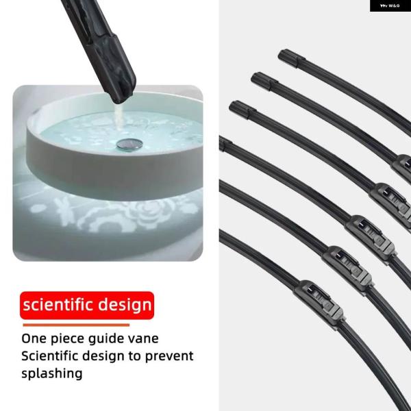 U型 ワイパー ブレード ソフトラバー製 フロントガラス 14インチ〜26インチ サイズ展開 カスタム パーツ アクセサリーHigh-concerned chemical:NonePlacement:FRONTMaterial:Rubber...